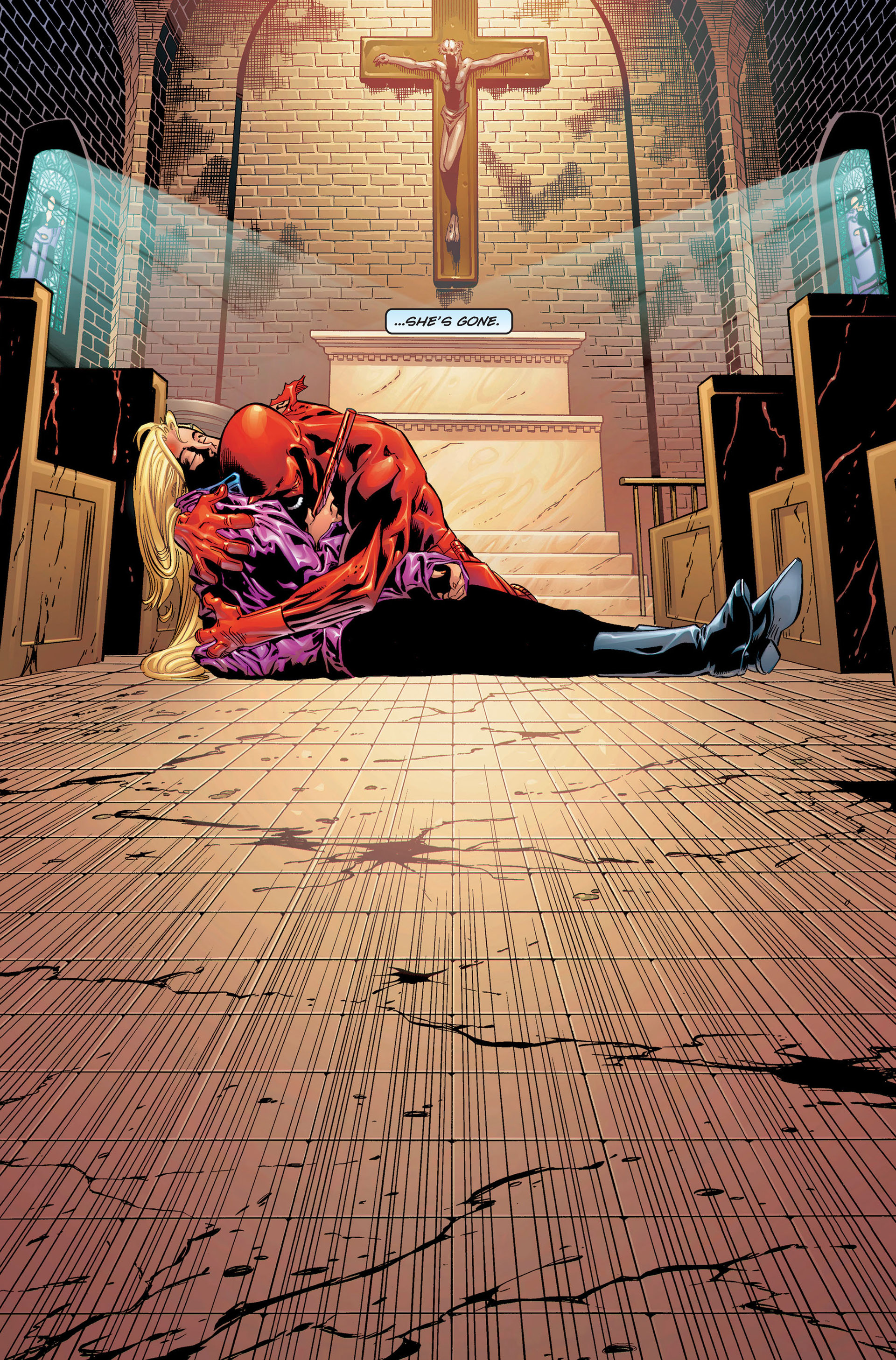 Tagging the Walls – Daredevil: Guardian Devil – House Of Flying Scalpels